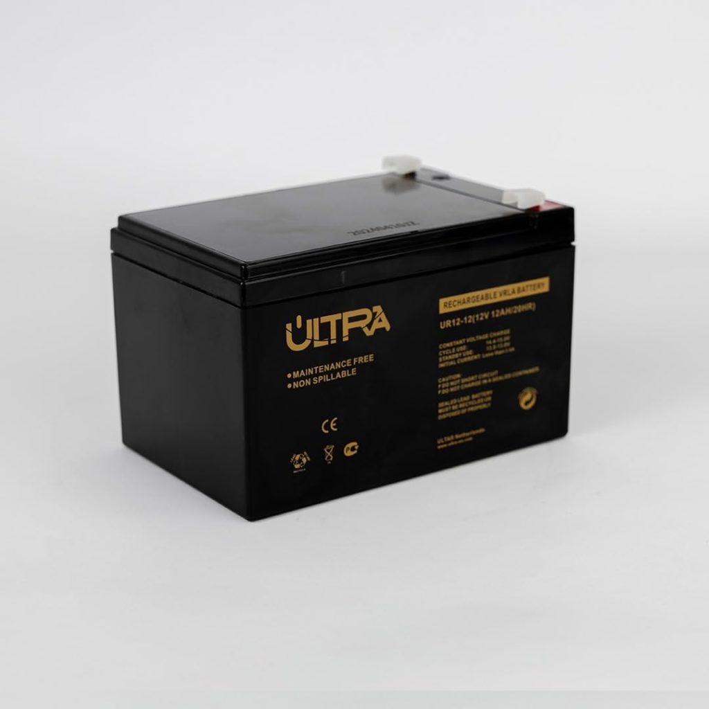 ULTRA 12V 12Ah Rechargeable Battery – Compact Power Solution