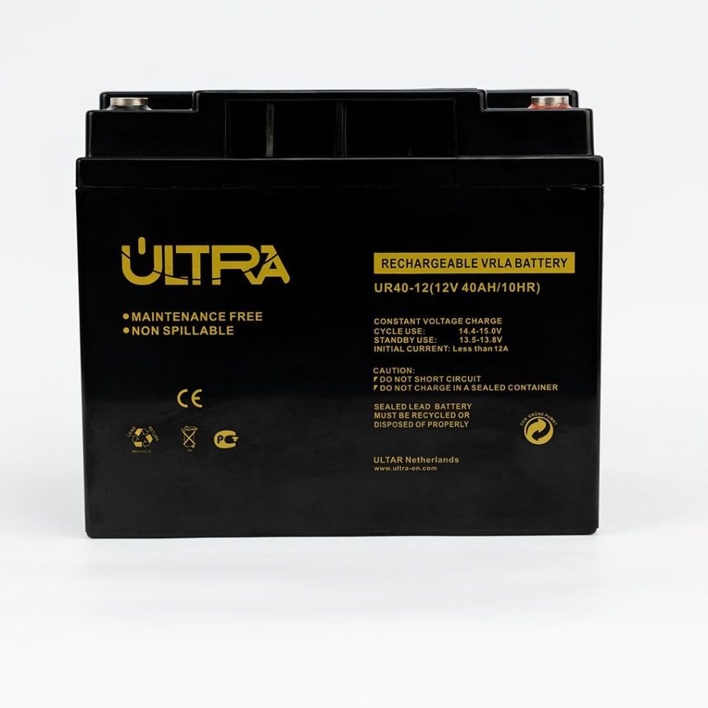 ULTRA 12V 40Ah Battery – High Capacity Rechargeable Power