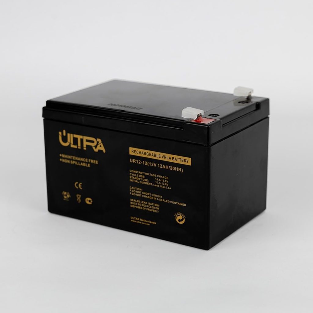 ULTRA 12V 12Ah Rechargeable Battery – Compact Power Solution
