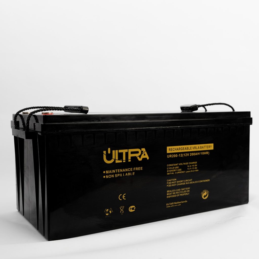 Ultra 12V 200Ah Rechargeable Battery - Dutch Specs